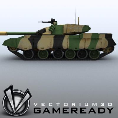 3D Models - Game Ready - ZTZ96 Type 96