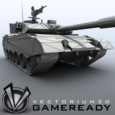 3D Models - Game Ready - ZTZ96 Type 96