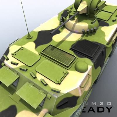 3D Models - Game Ready - ZSL 92 IFV 01