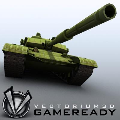 3D Models - Game Ready - ZTZ99 Type 99