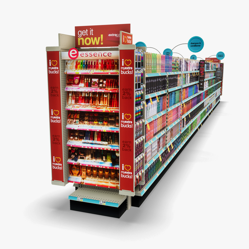 3D Models - Retail Aisle 02 - Shampoo Beauty