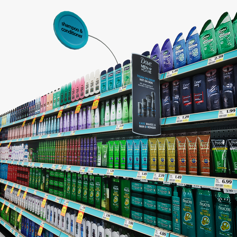 3D Models - Retail Aisle 02 - Shampoo Beauty