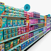 3D Models - Retail Aisle 13 - Toilet Paper Dental Hygiene