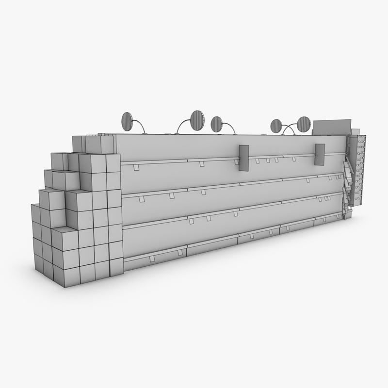 3D Models - Retail Aisle 17 - Liquor Wine